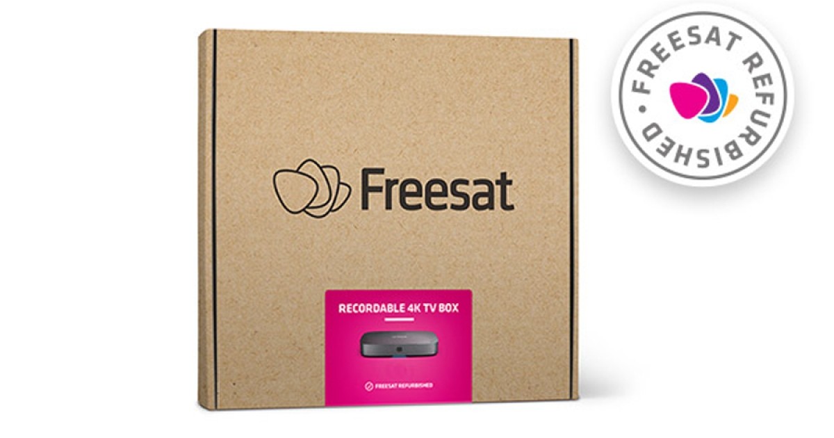 Refurbished Recordable 4K TV Box | Freesat